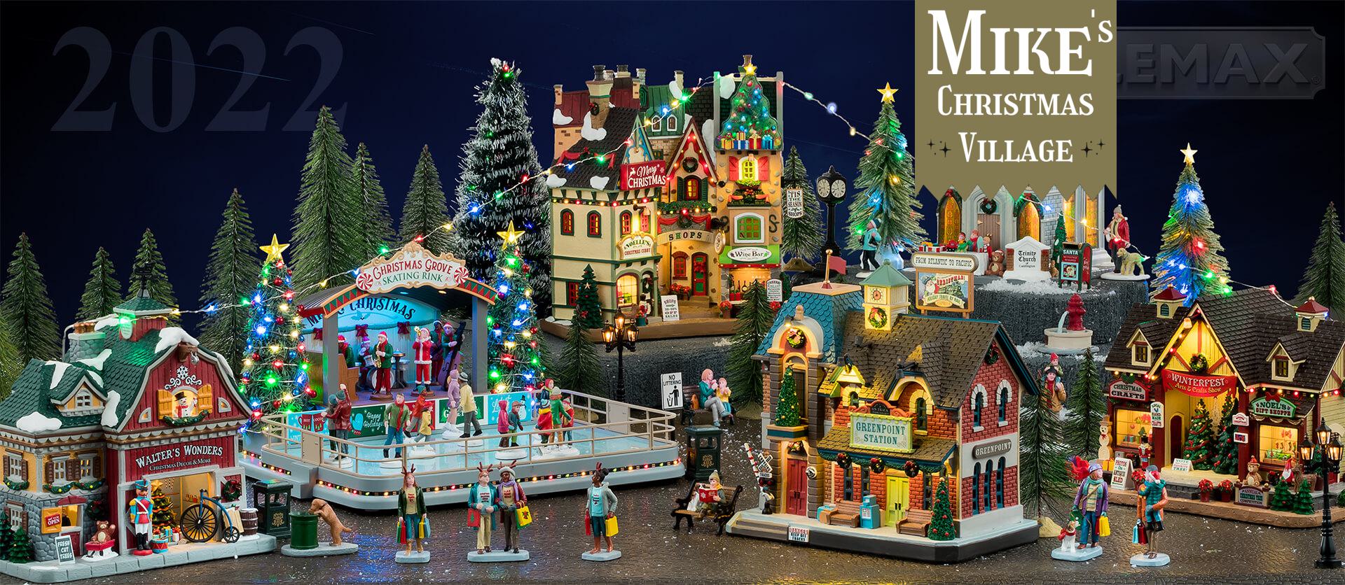Lemax 2022 Christmas Banner | Mike's Christmas Village