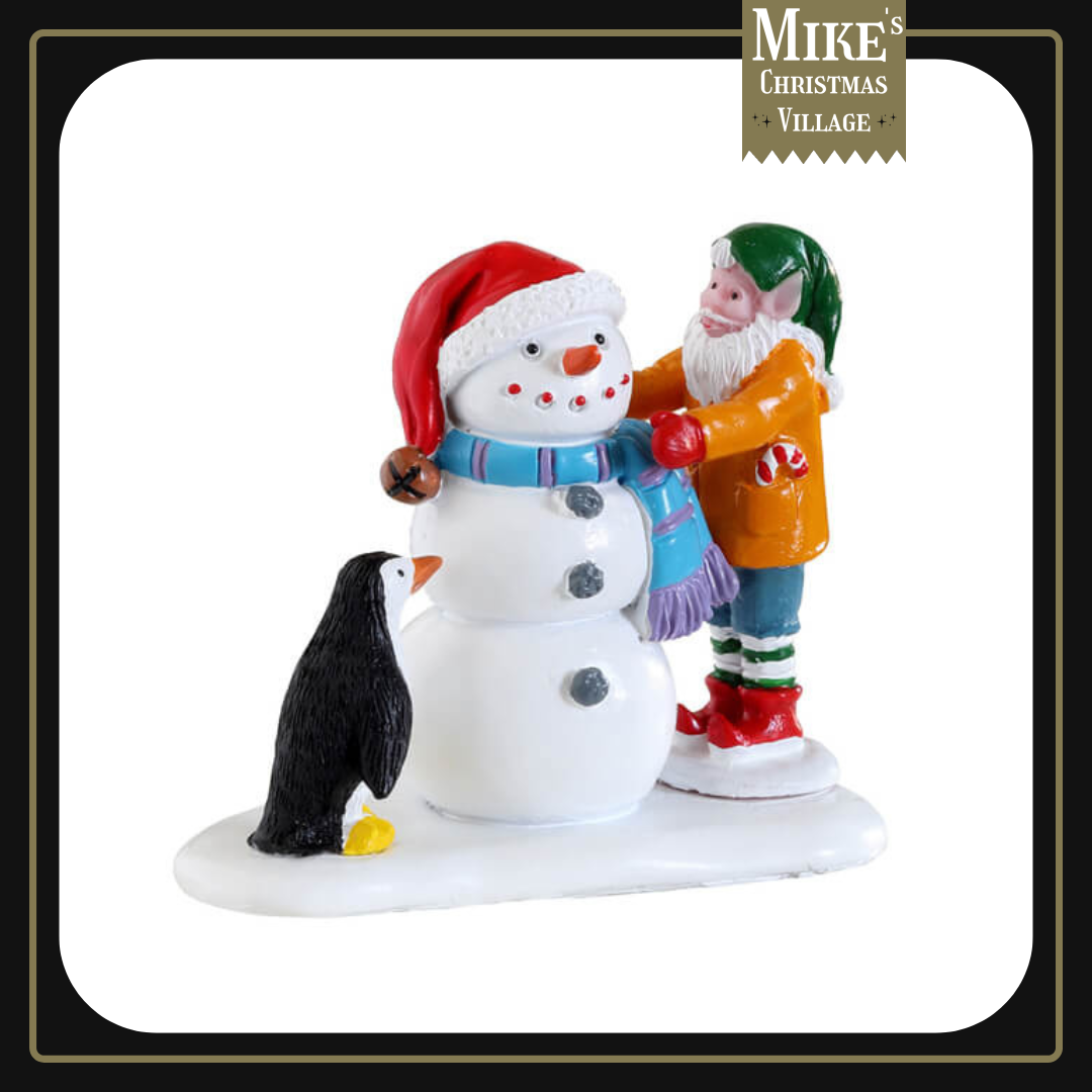 Lemax Building A Snowman 22134 – Mike's Christmas Village