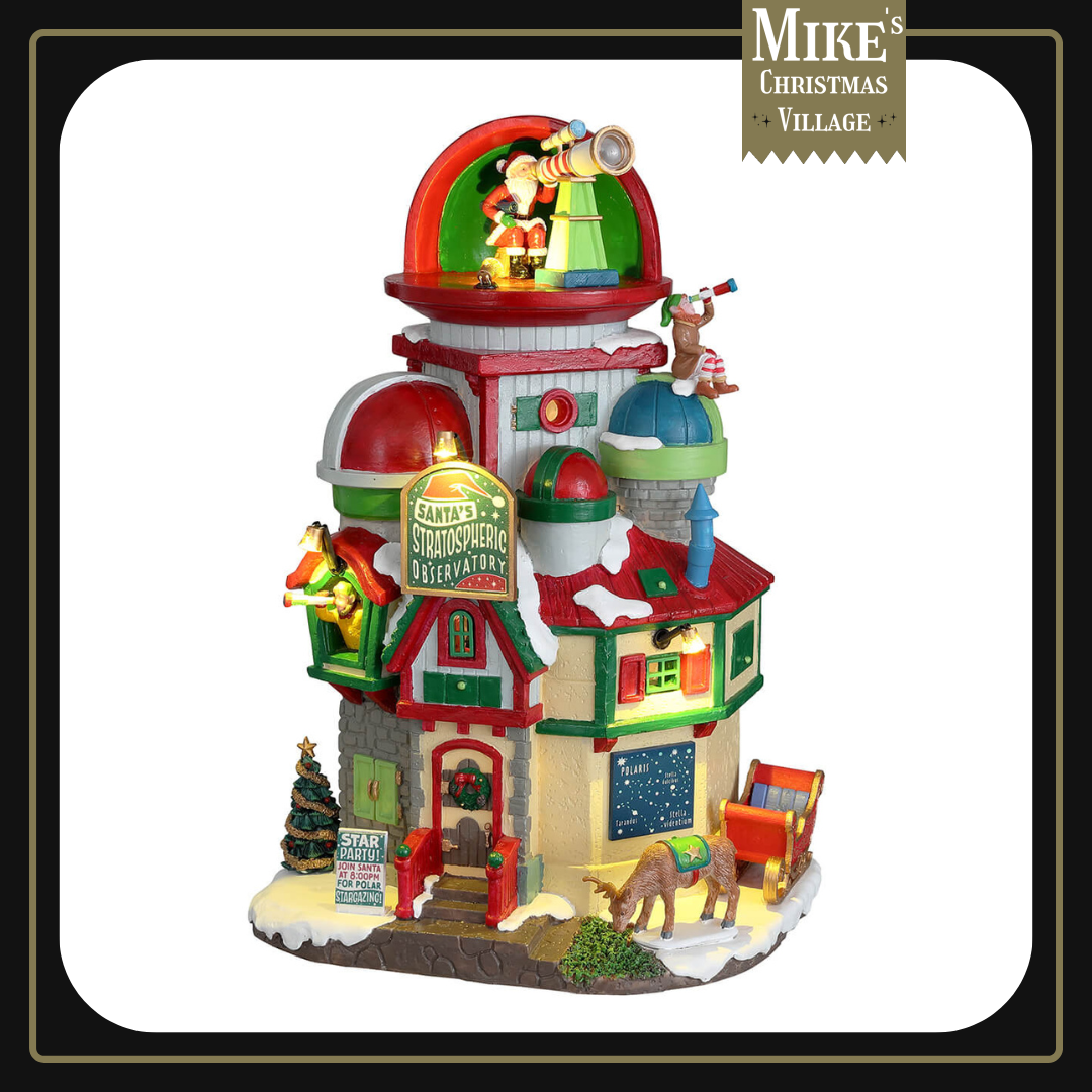 Lemax Santa’s Stratospheric Observatory 15801 – Mike's Christmas Village