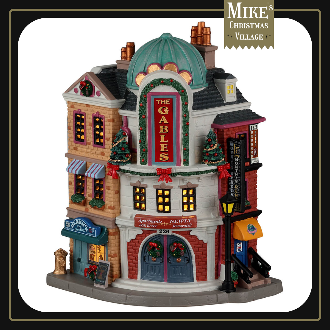 Lemax The Gables Apartments 25879.jpg – Mike's Christmas Village