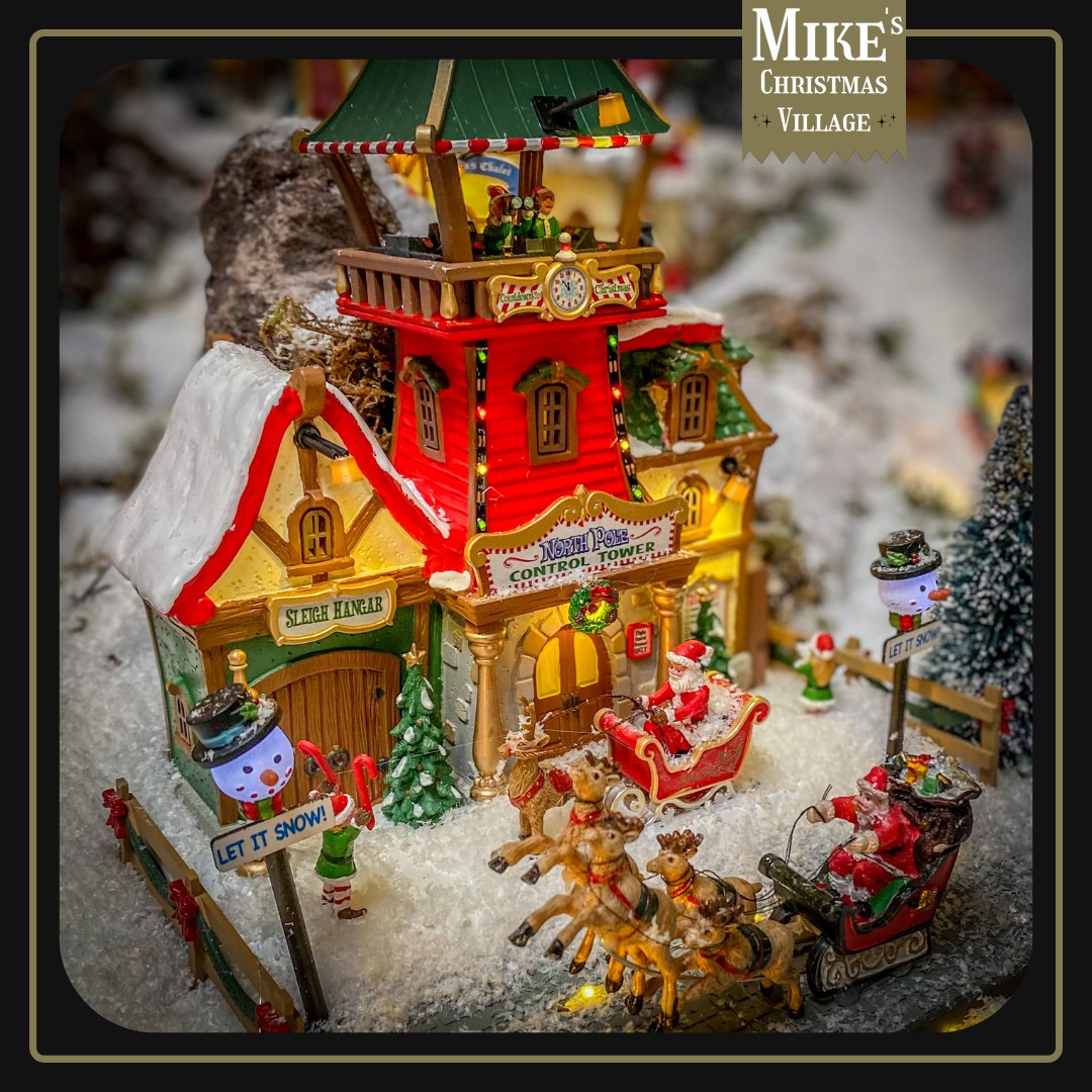 Lemax North Pole Control Tower – Mike's Christmas Village