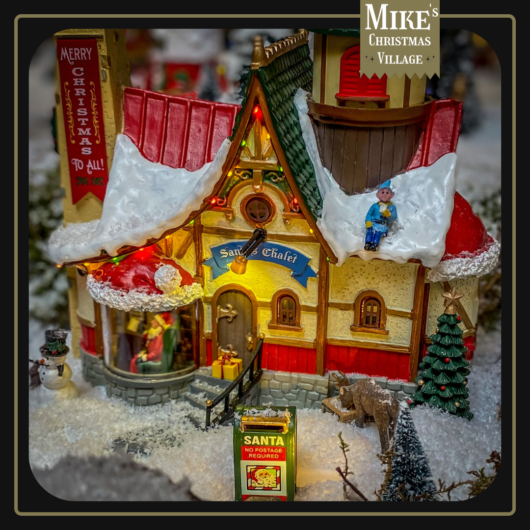 Lemax Santa’s Chalet – Mike's Christmas Village