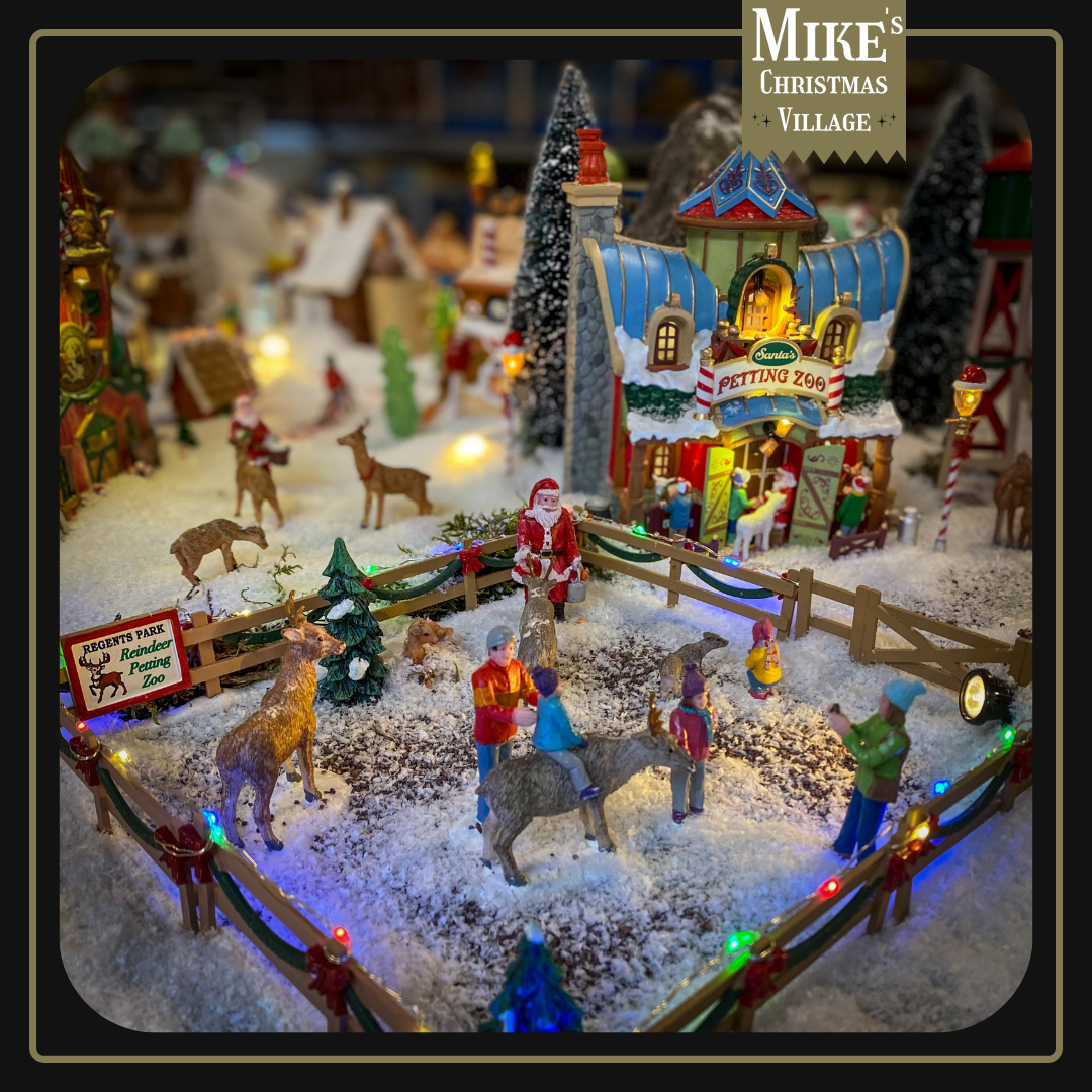 Lemax Santa’s Petting Zoo – Mike's Christmas Village