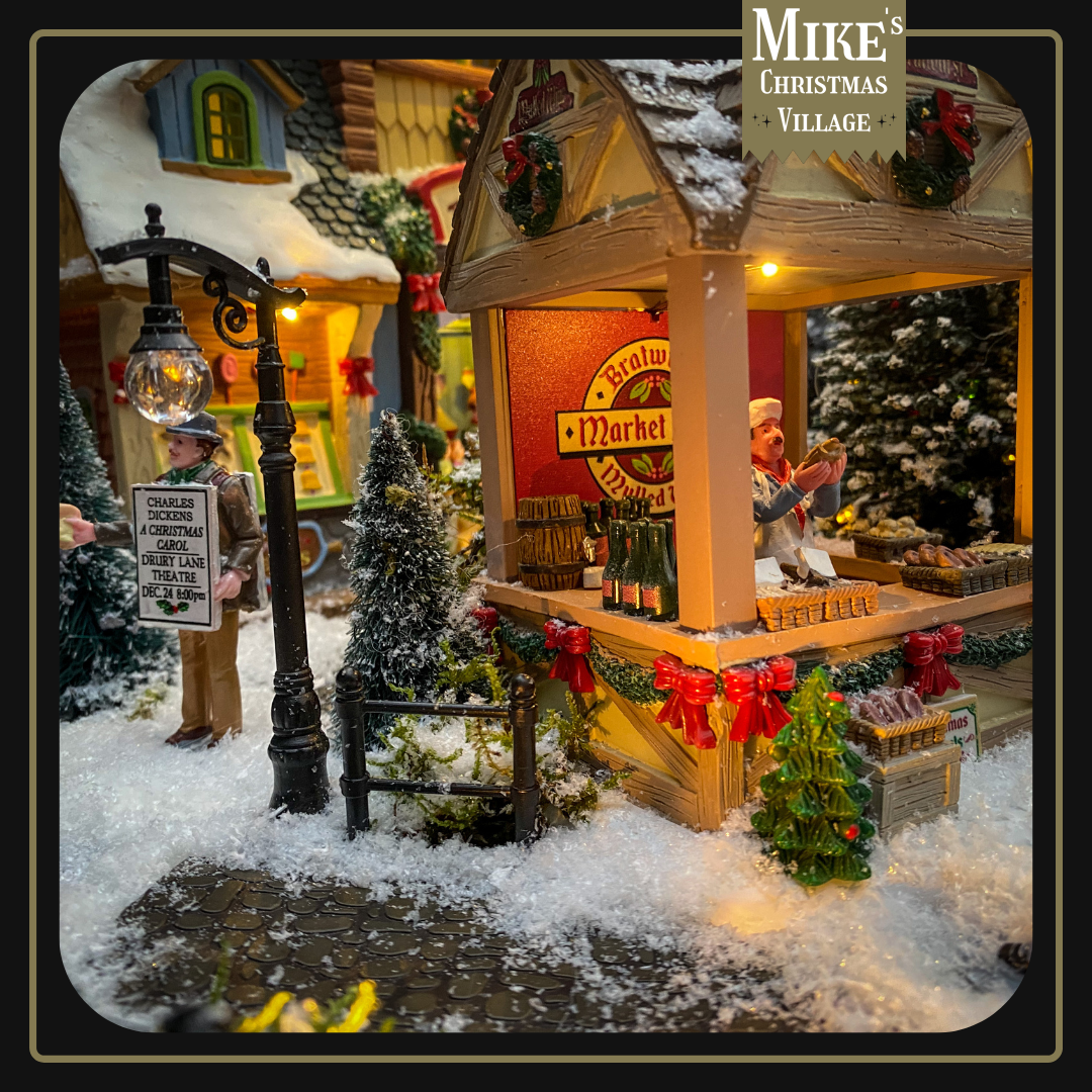 Lemax Christmas Market DIY Tutorial – Mike's Christmas Village