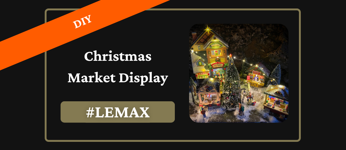 Lemax Christmas Village DIY Tutorial | Christmas Market