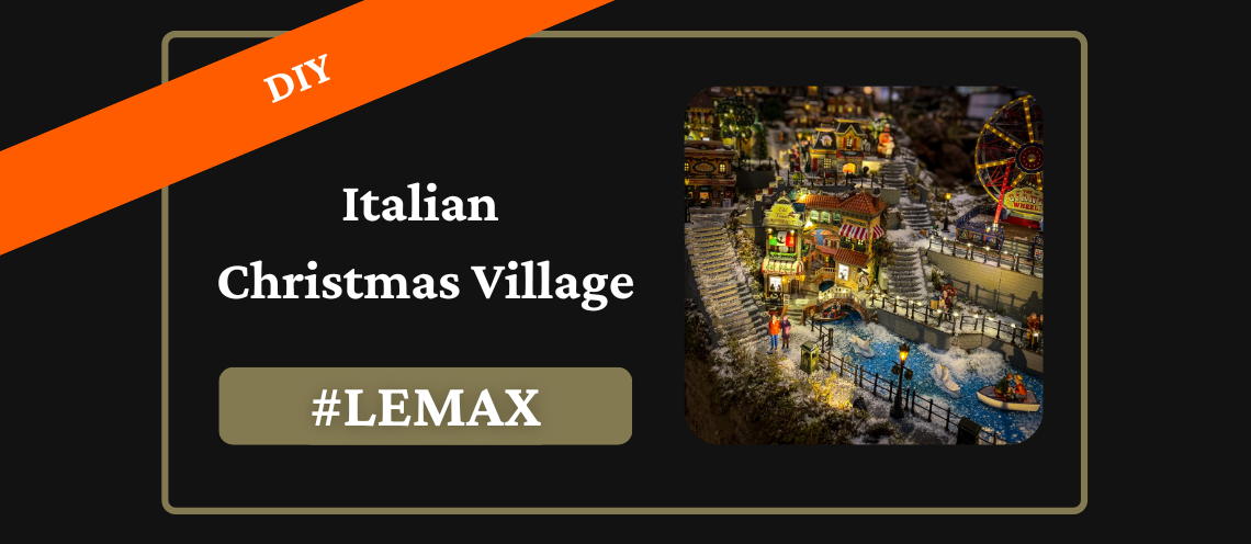 Lemax Christmas Village DIY Tutorial | Italian Village