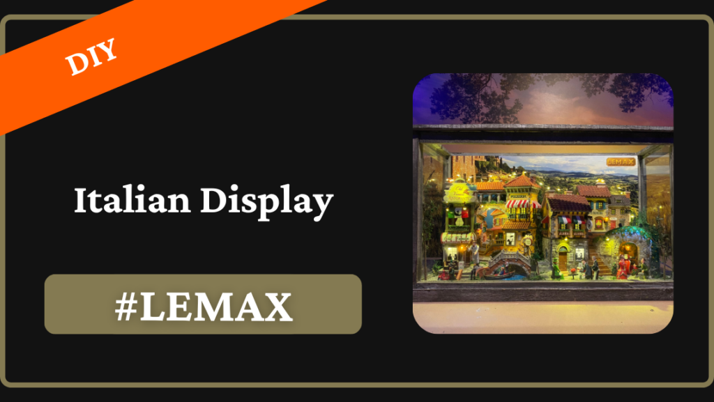 Lemax Italian Display DIY Tutorial – Mike's Christmas Village