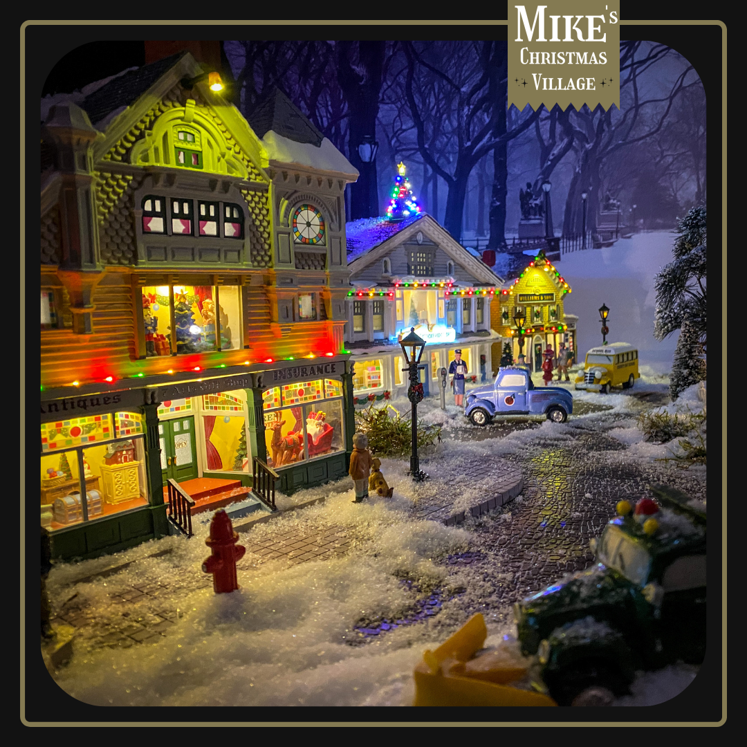 EXCLUSIVE: Lemax Norman Rockwell Collection Unboxing + Set-Up