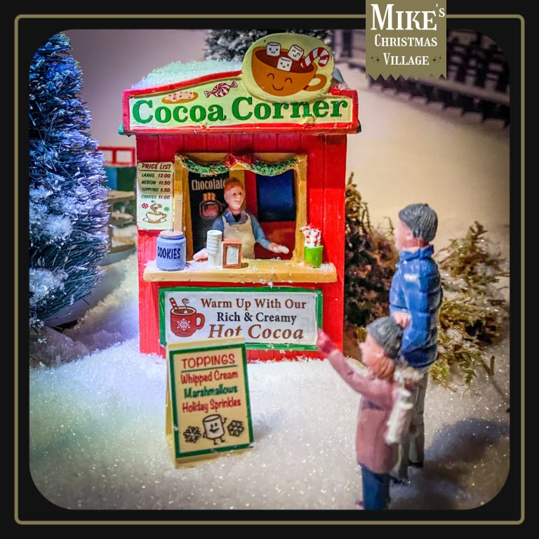 Lemax Ice Skating Display DIY Tutorial – Mike's Christmas Village