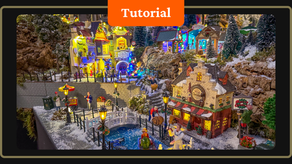 Tutorial: Lemax Italian Christmas Village | Mike's Christmas Village